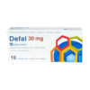 Defal 30 mg Uses, Price, Side effects and more